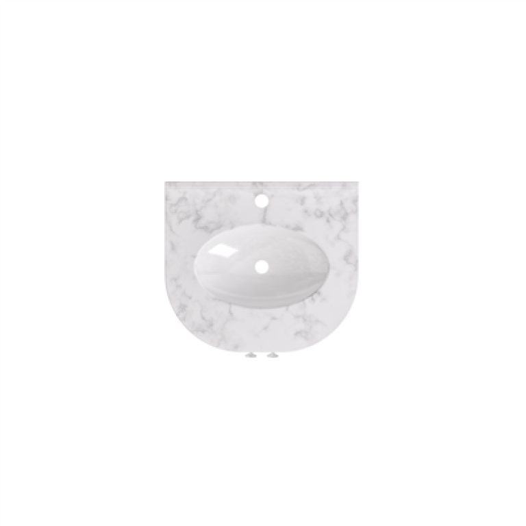 Hardwick Traditional Quartz 50cm Basin only - (Vanity unit & Tap Sold ...